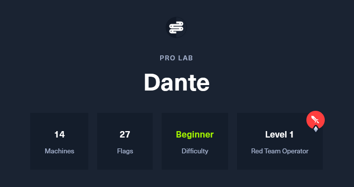 Dante ProLabs Review + Tips! (ENG) | mxnt's blog